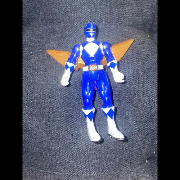 Toys | Mighty Morphin Power Rangers Blue Ranger 209 Bvs Bandai 4 Used ...